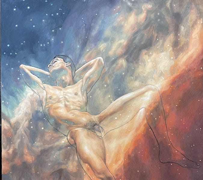 Seventh Day - by Trudi Nicola - Sparks of light