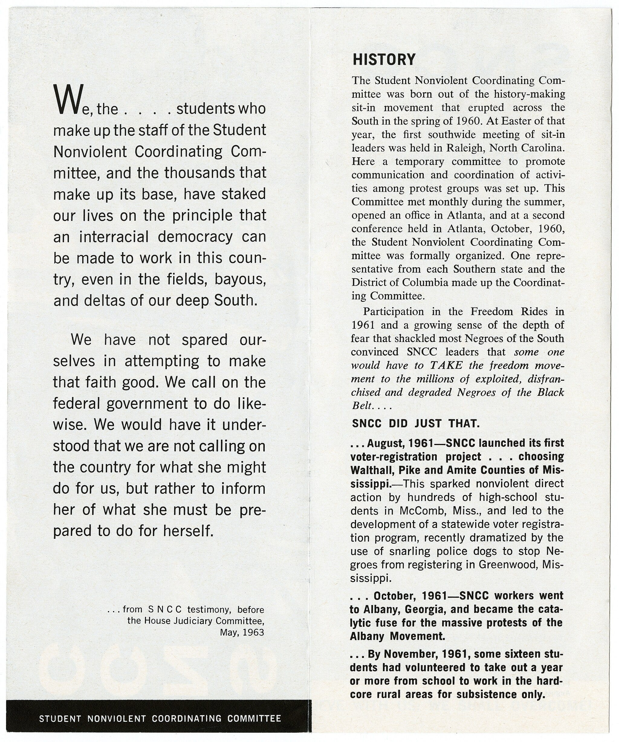 A Closer Look at SNCC: How Student Activists of the '60s Helped Secure ...