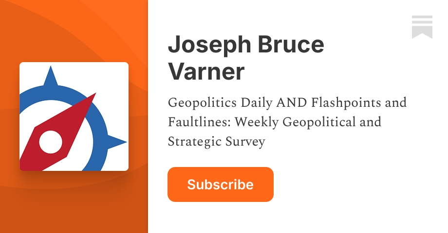 Geopolitical Daily 9 Sep 25 - Joseph Bruce Varner