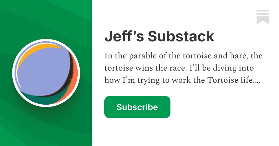 Jeff’s Substack | Underneath the Surface | Substack