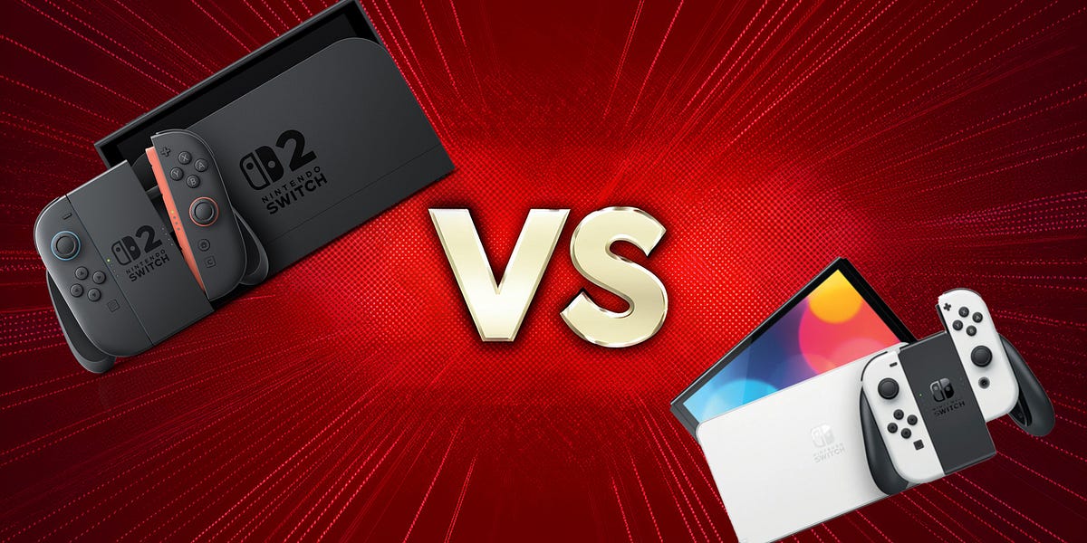 Nintendo Switch 2 vs Nintendo Switch: which console should you buy?