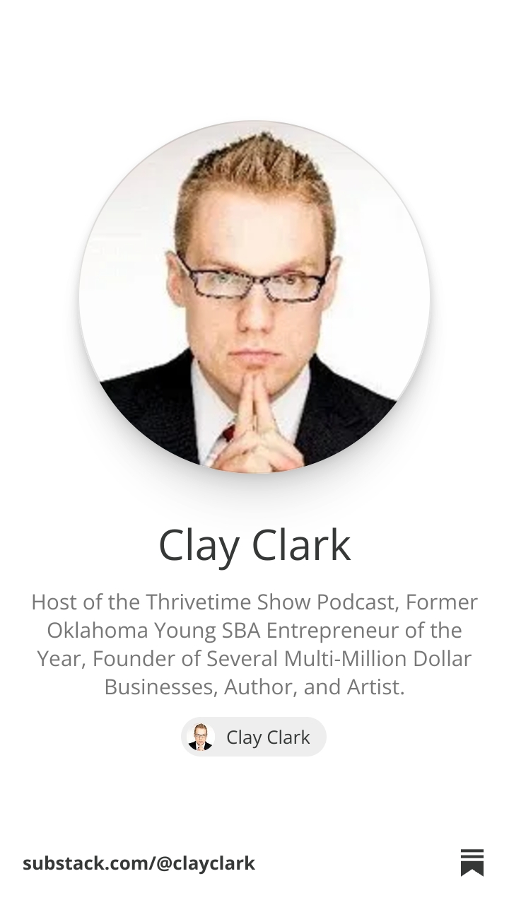Clay Clark | Substack