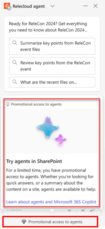 How to enable/disable SharePoint agents for users without a M365 Copilot license