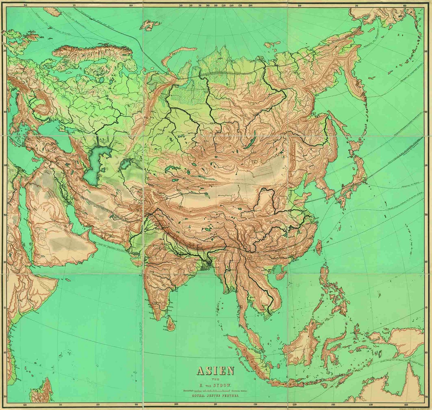 Los colores de un mapa físico - by Miguel García Álvarez
