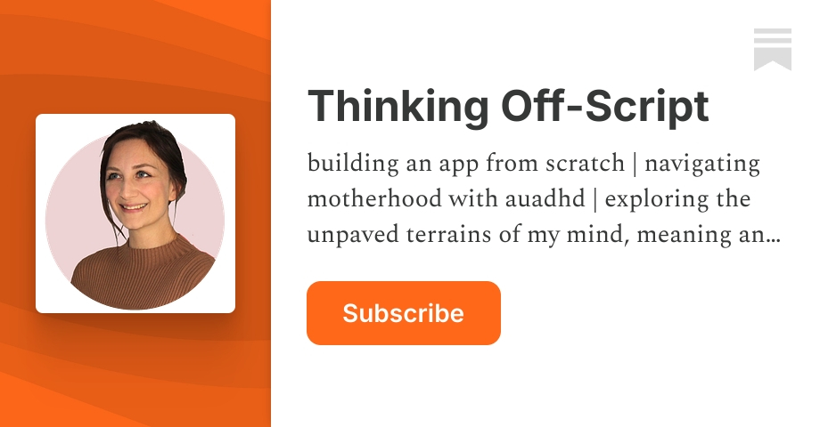 Thinking Off-Script | Lydia Fox | Substack