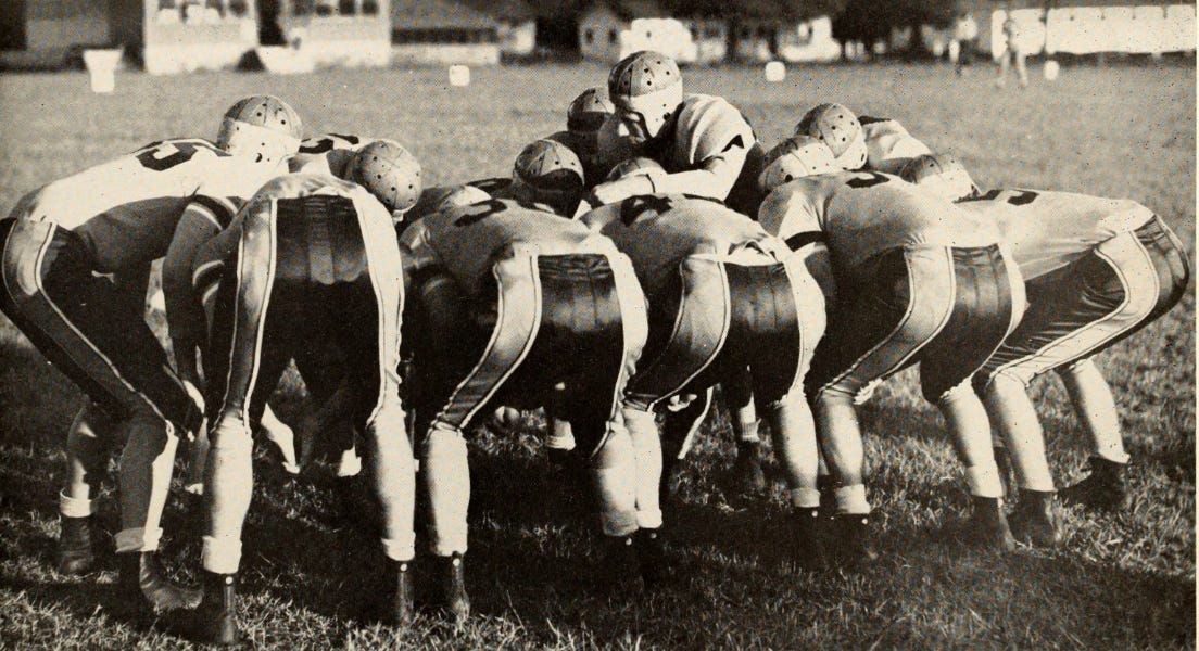 Gather 'Round, Boys: A History of Huddling
