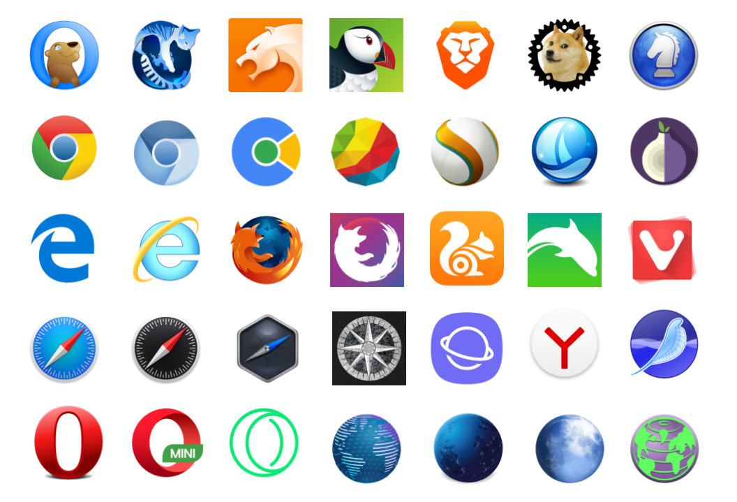What Are All The Different Internet Browsers