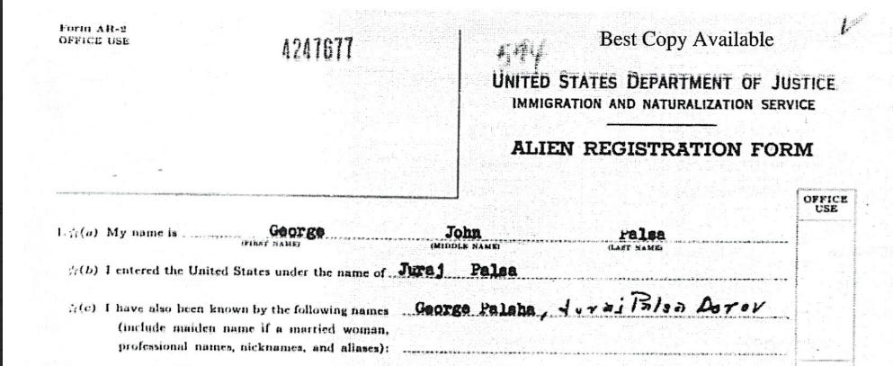 How to request your ancestor's Alien File (A-File)