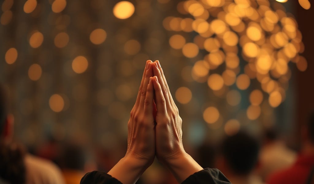 A Prayer For The New Year - by Yvette Allen - RIGHT SIDE UP