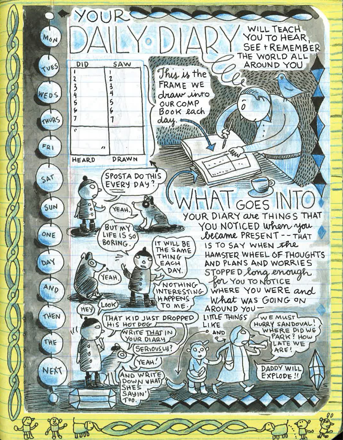 Re-Noted: 6 Ways to Use a Diary - by Jillian Hess - Noted