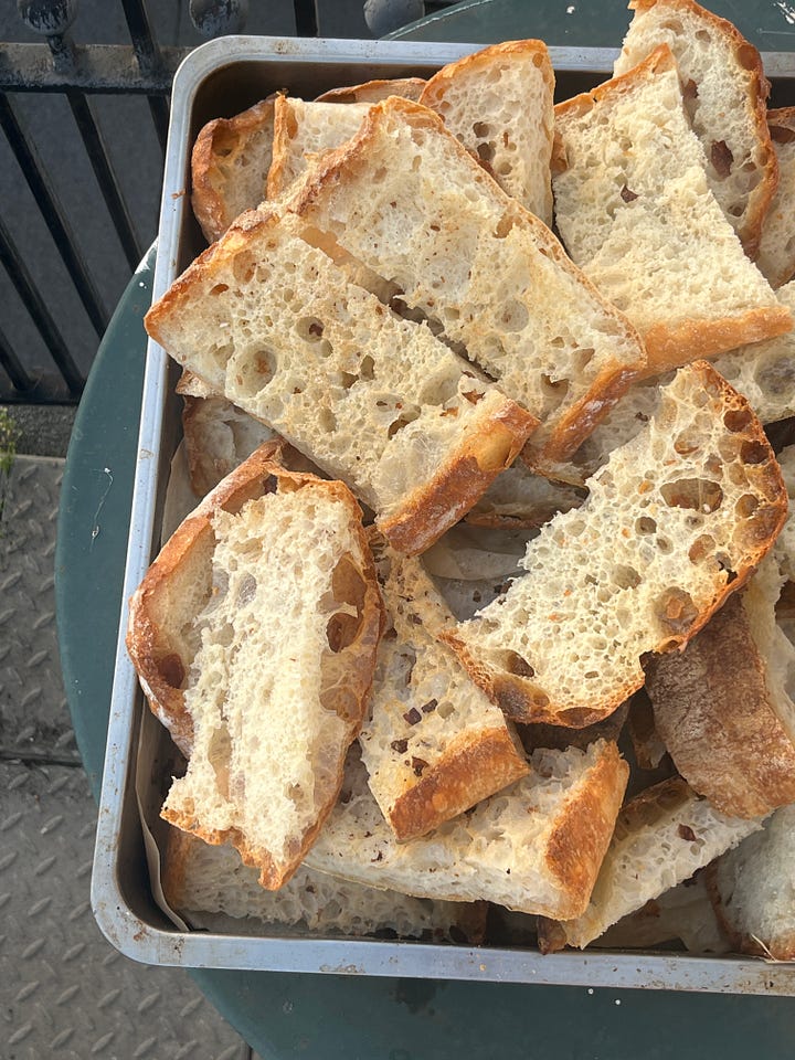 holey white vegetable