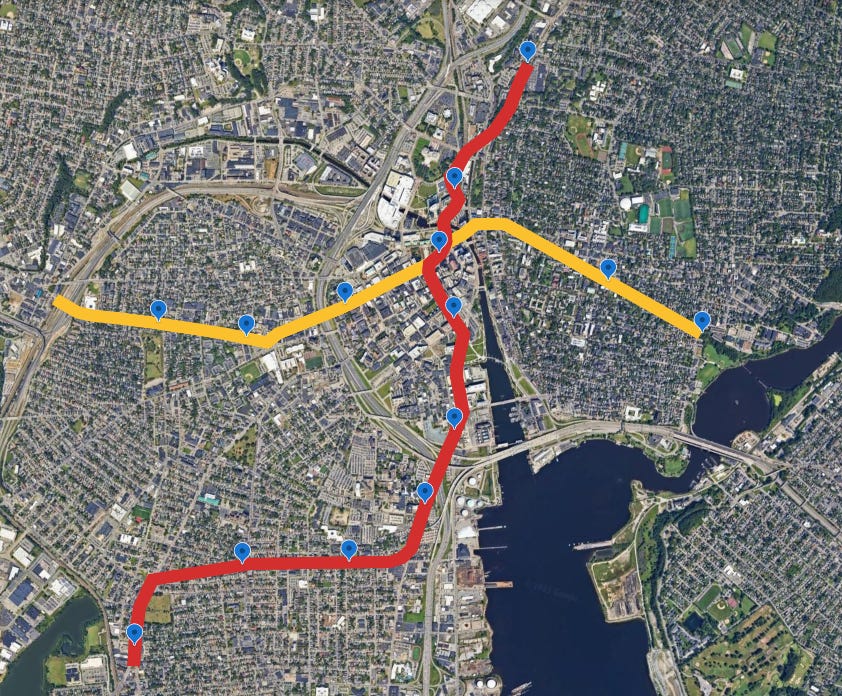 What if the Italians Built a Subway under Providence?