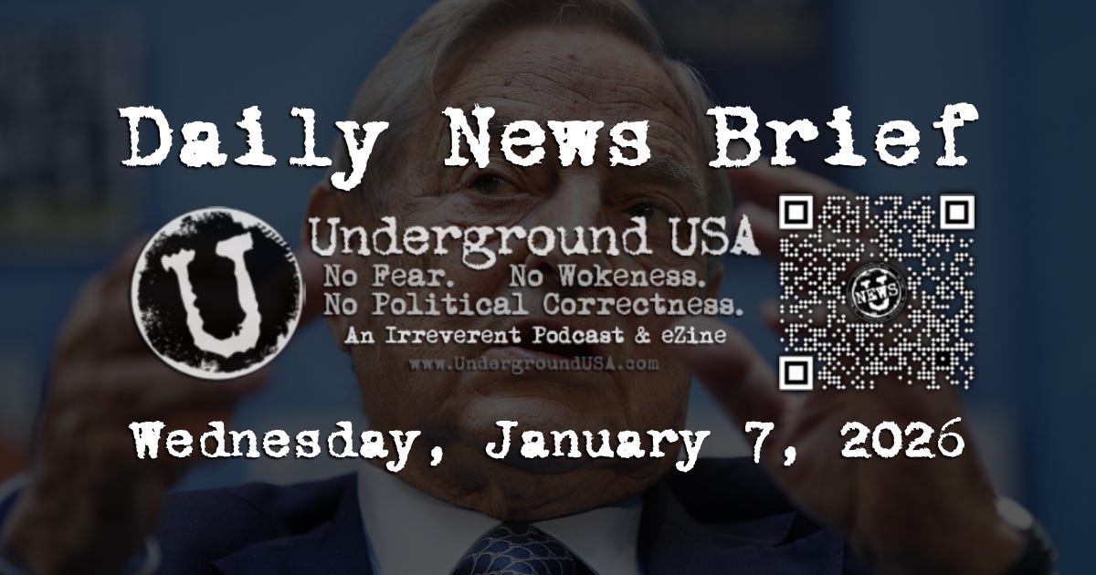Underground USA Daily News Brief - Underground USA
