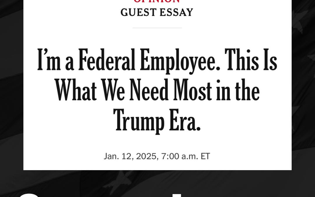What DOJ Employees Need Most in the Trump Era: One Year Later