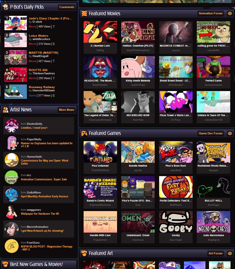 5 Flash Game Websites I Used to Frequent To