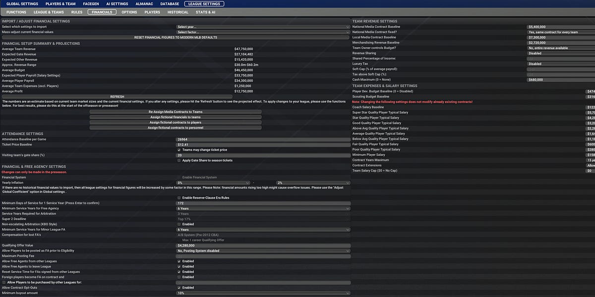 Introduction to OOTP Finances - by Daniel Evensen