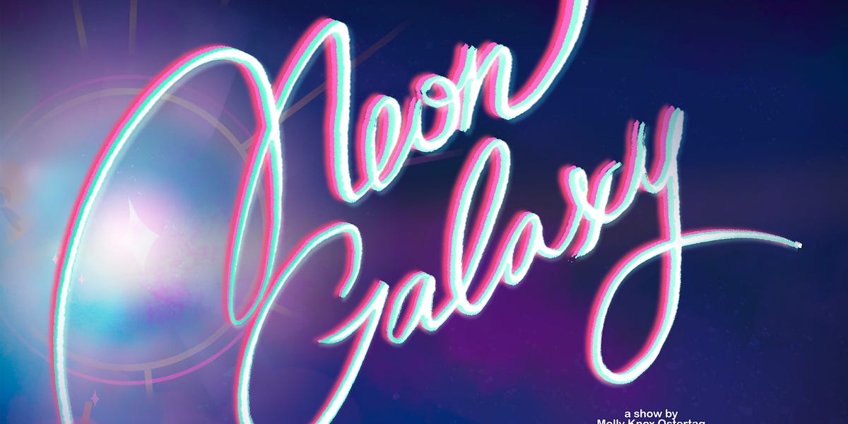 Neon Galaxy - by Lee Knox Ostertag - In The Telling