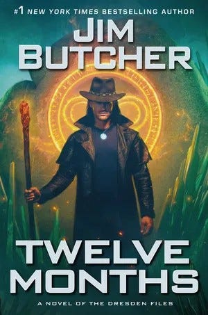 Twelve Months by Jim Butcher (Dresden Files #18)