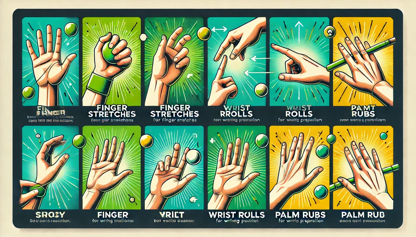 Get Your Grip: The Hand Exercises That Will Transform Your Writing!
