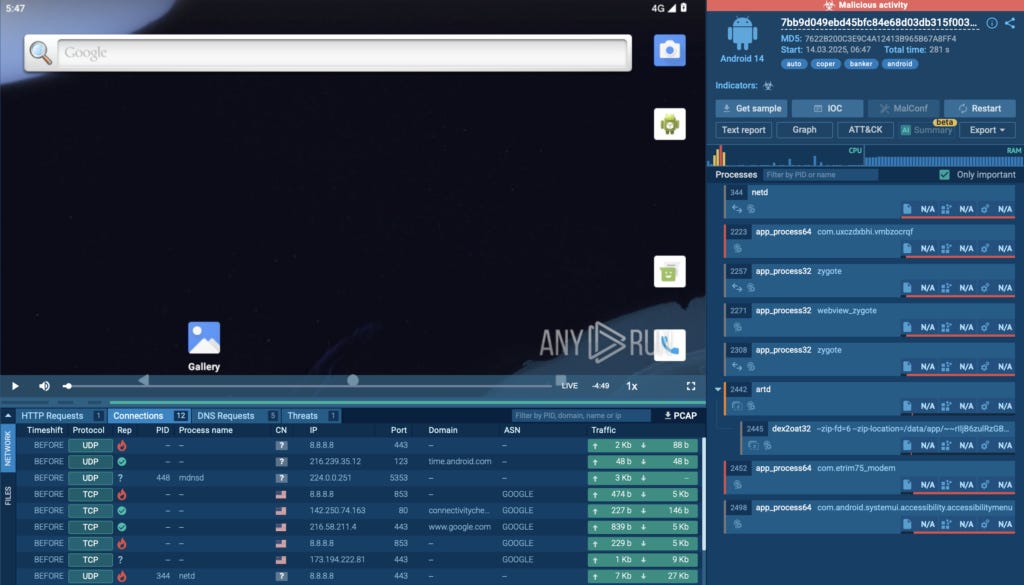 Expose Android Malware in Seconds: ANY.RUN Sandbox Now Supports Real ...