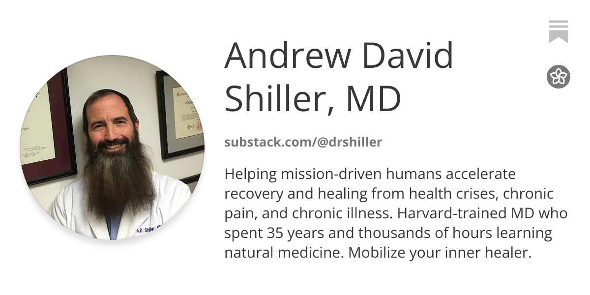 Andrew David Shiller, MD | Substack