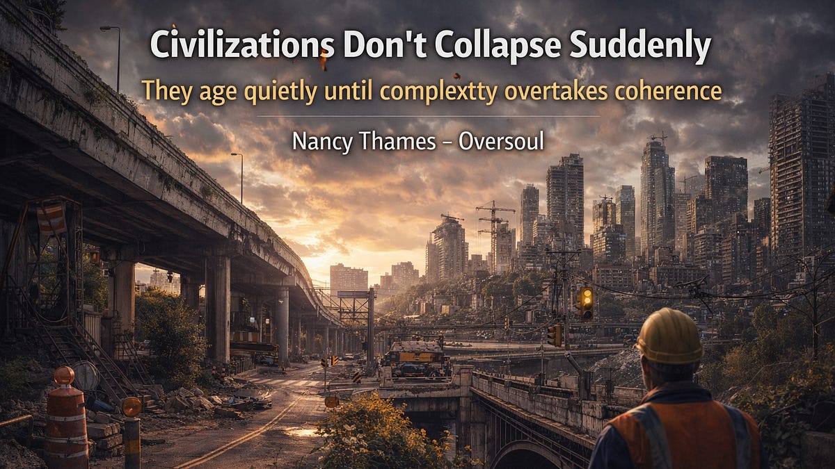 Civilizations Don’t Collapse Suddenly - Nancy Thames