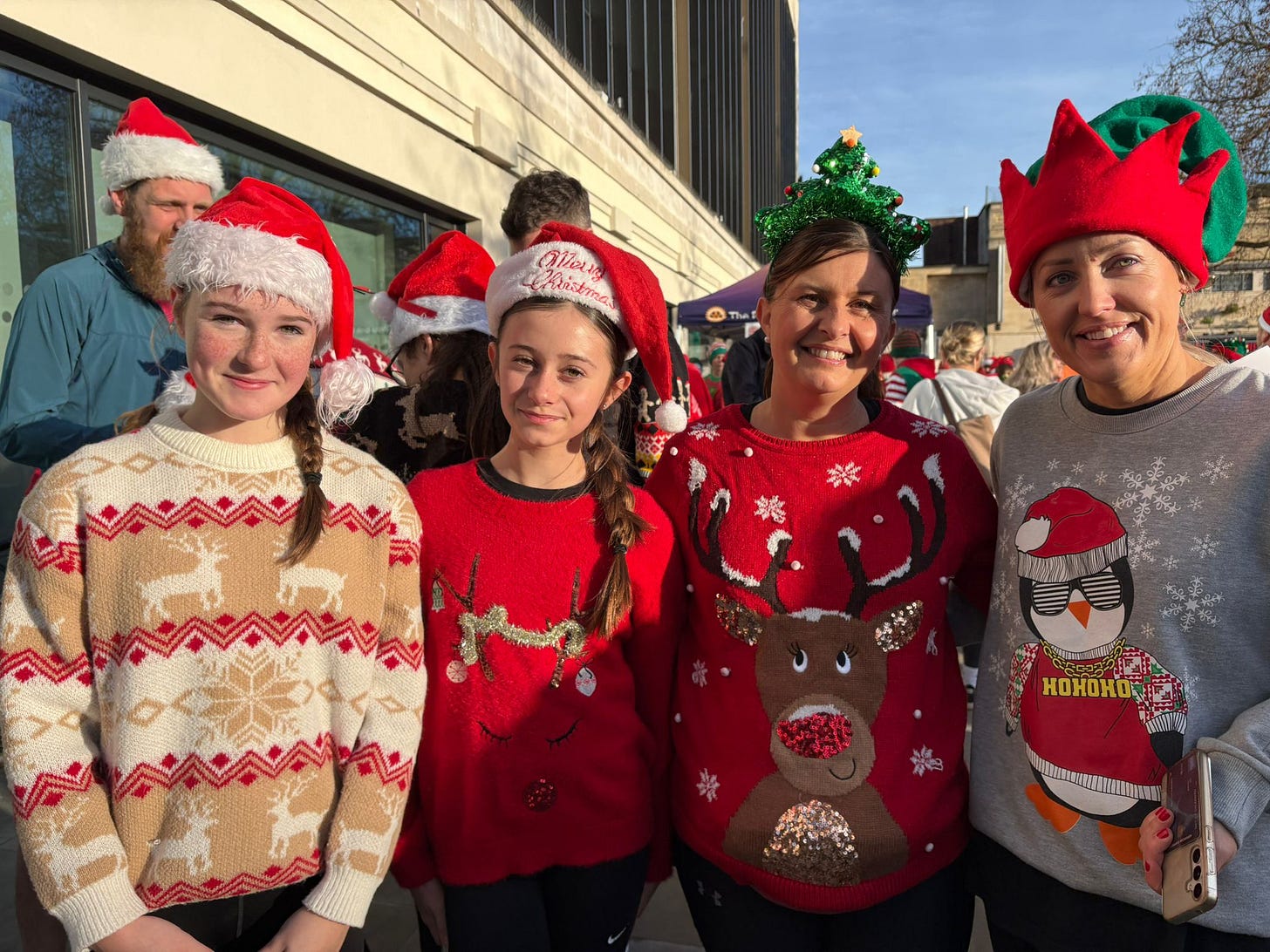 In pictures: Gloucester Santa Fun Run 2025
