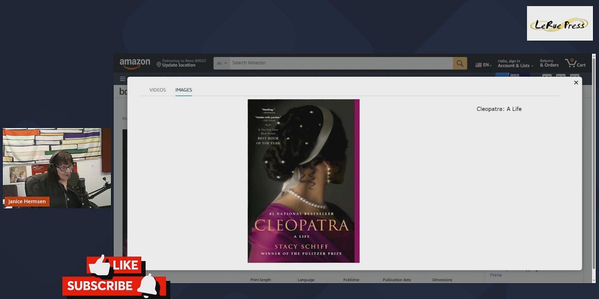 Cleopatra: A Life - by Janice Hermsen
