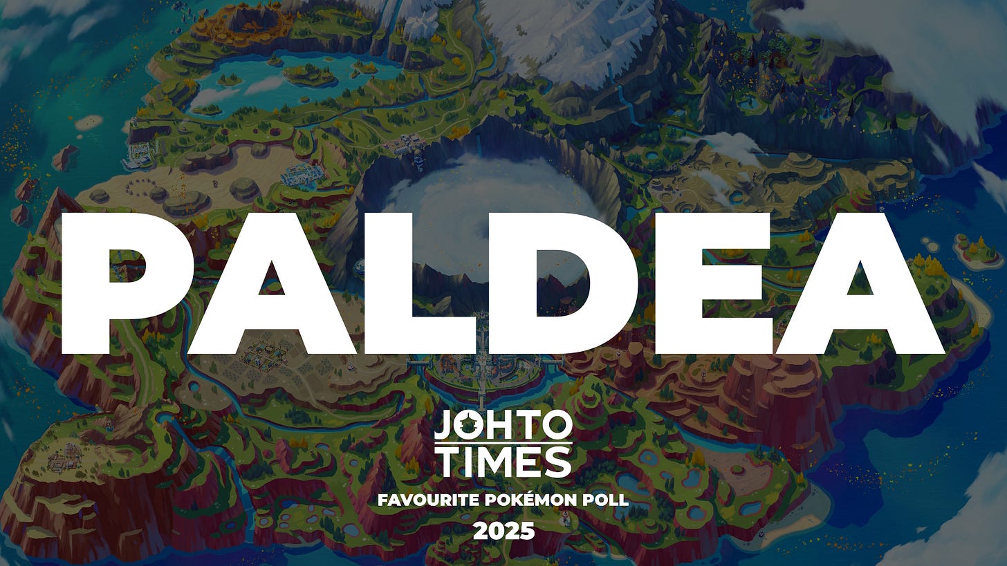 Johto Times Favourite Pokémon Poll 2025 - Johto Times