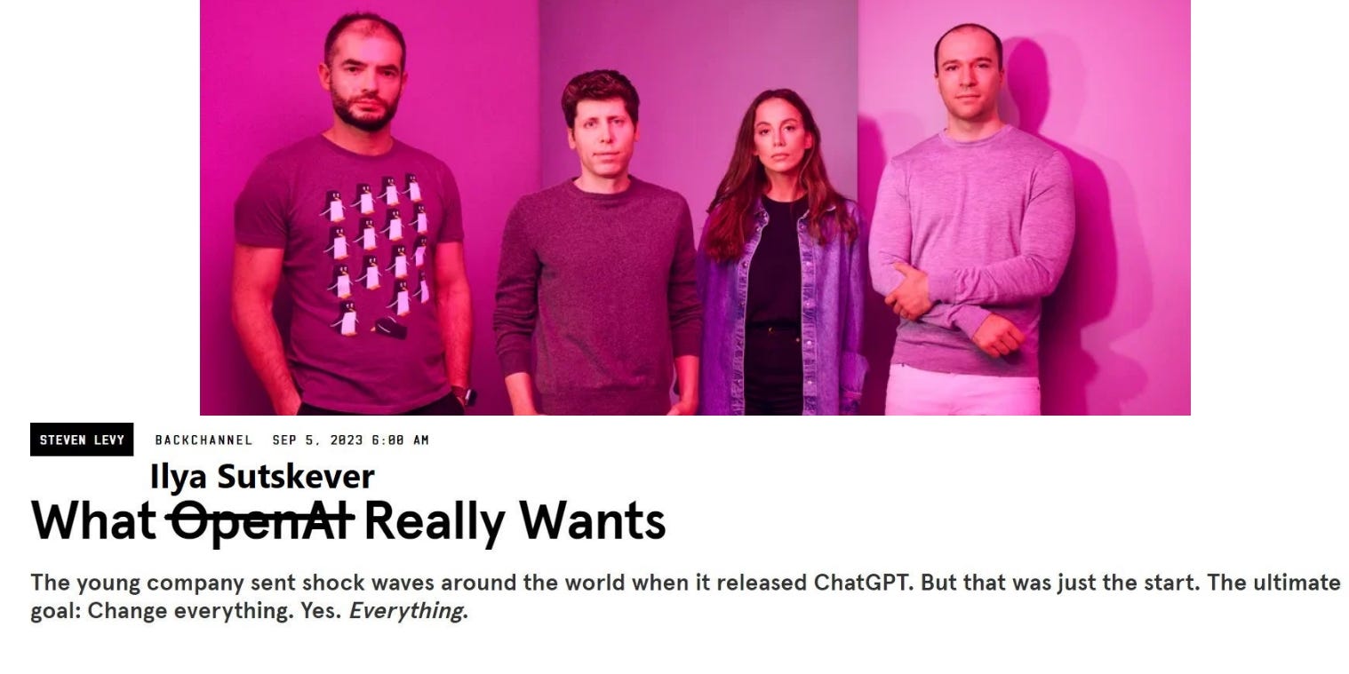 What Ilya Sutskever Really Wants - by Nirit Weiss-Blatt