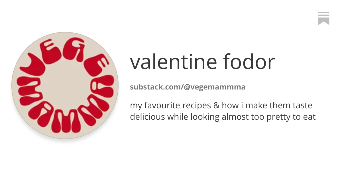 valentine fodor | Substack