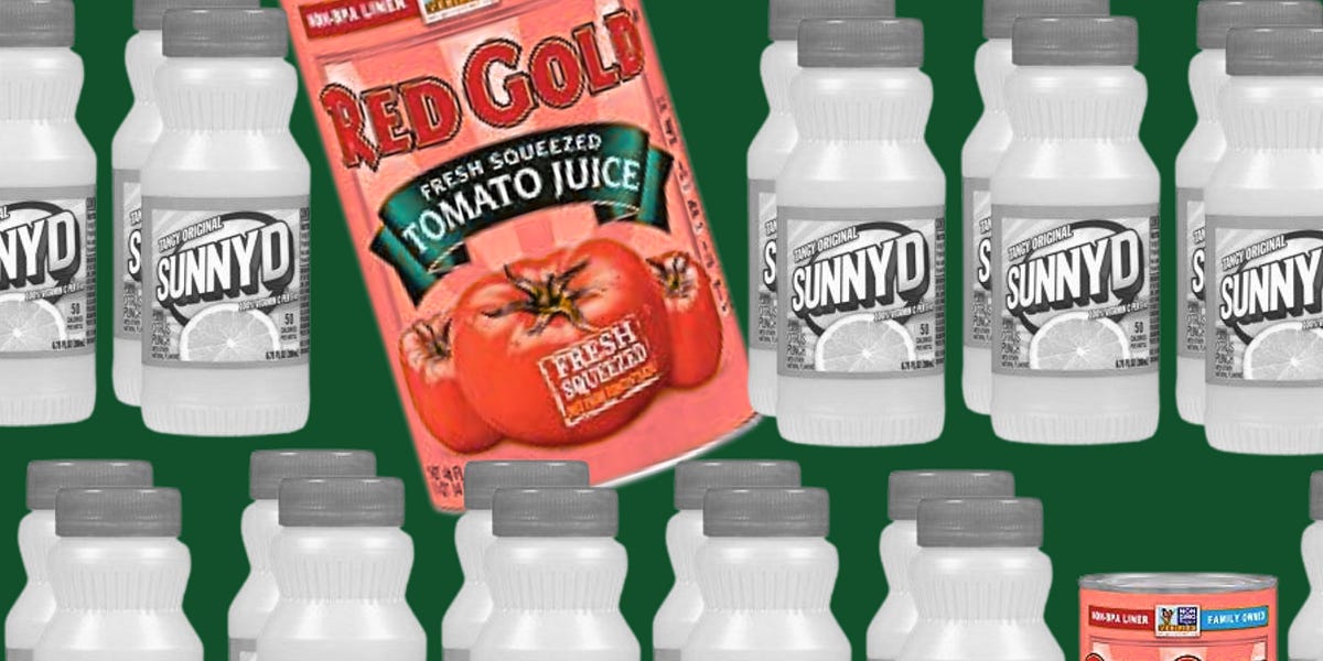 The problem with tomato juice - by Ellen Polk