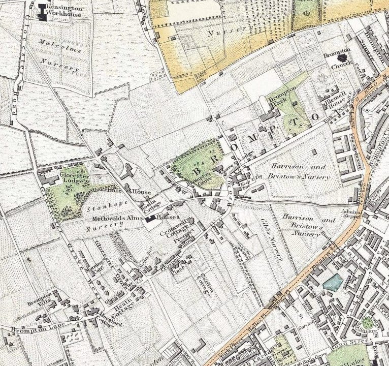 Old Brompton - by ScottH - The Underground Map