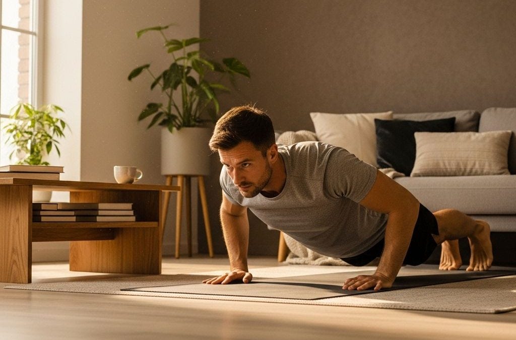 Build muscle at home in under 30 min - Parent Fit Club