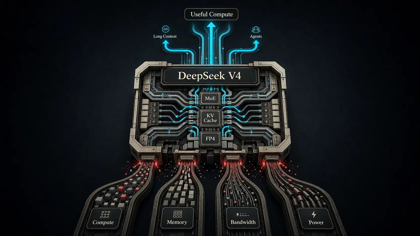 DeepSeek's Compute-Shaping Bet - by Poe Zhao