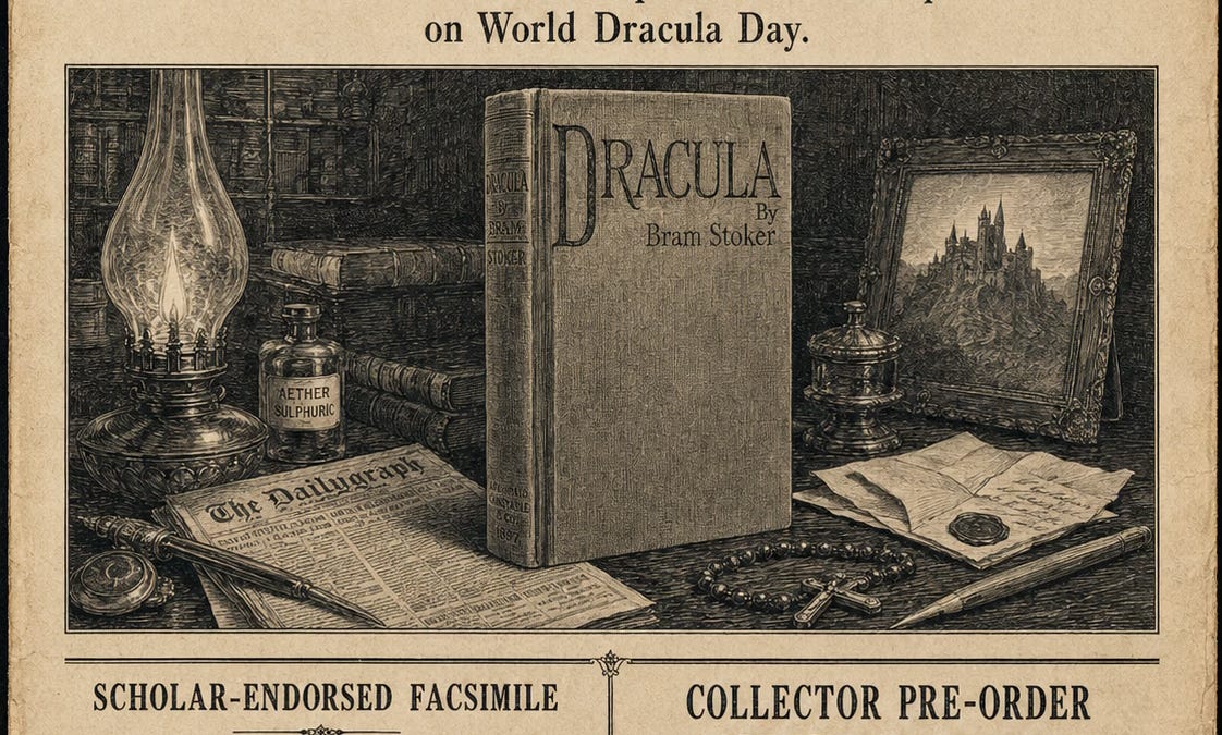 The Dailygraph — Official Dispatch of Dracula by Bram Stoker WORLD ...
