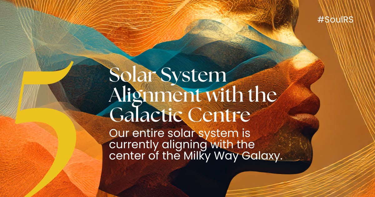 Reason #5 - Solar System Alignment with the Galactic Center