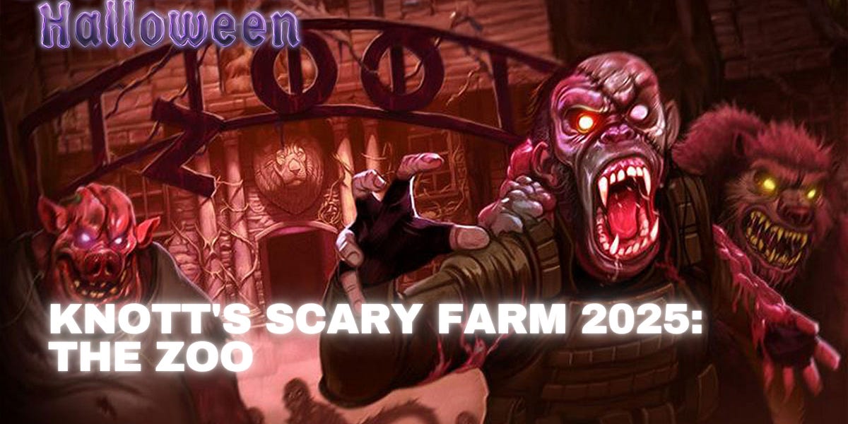 Knott's Scary Farm 2025: The Zoo - MUSE TVx