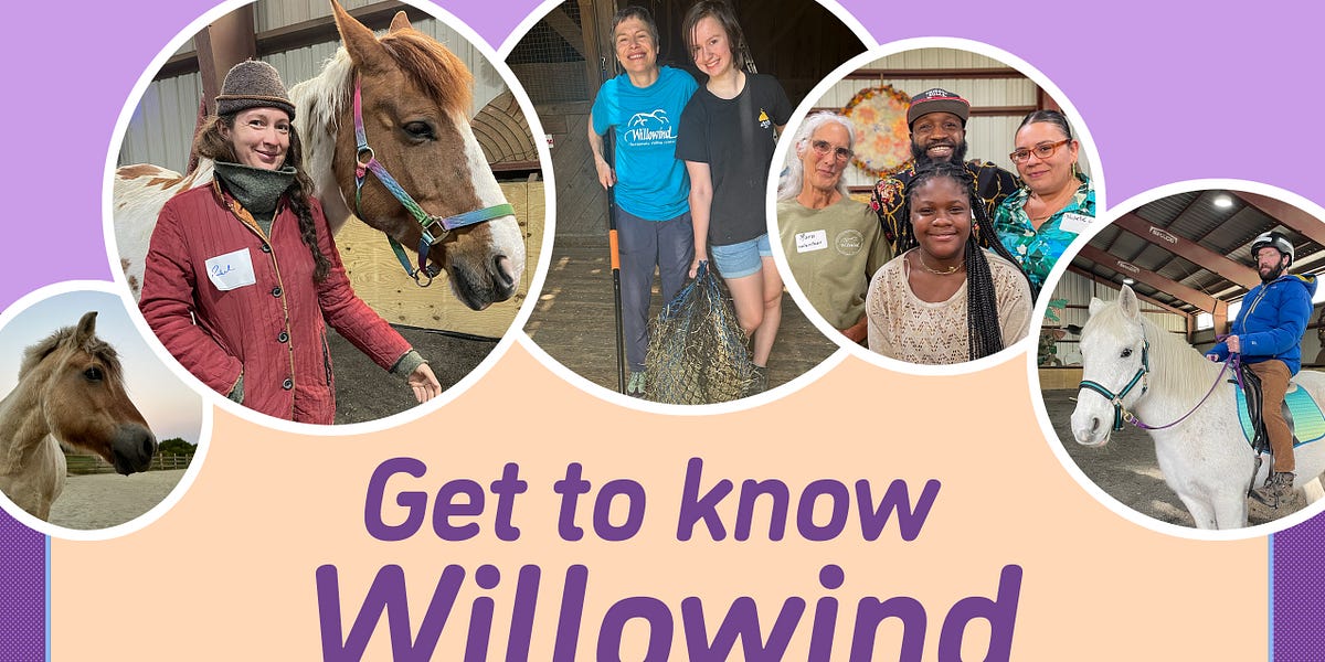 Get to Know Willowind Therapeutic Riding Center