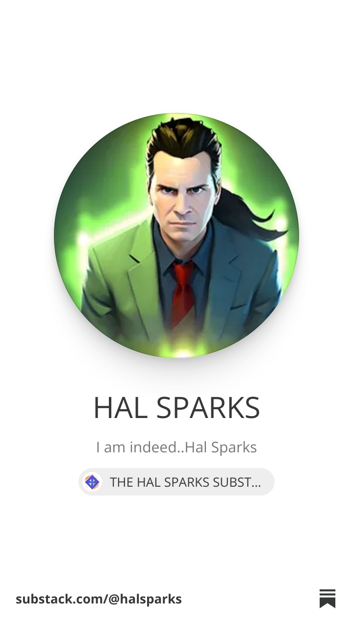 HAL SPARKS | Substack