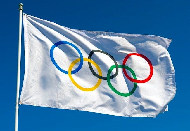 Flags in Olympic History - by Josh Hanna - LA32 Games
