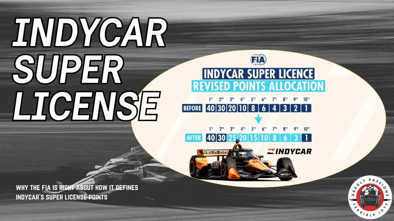 The FIA is RIGHT about IndyCar - by Elizabeth Blackstock