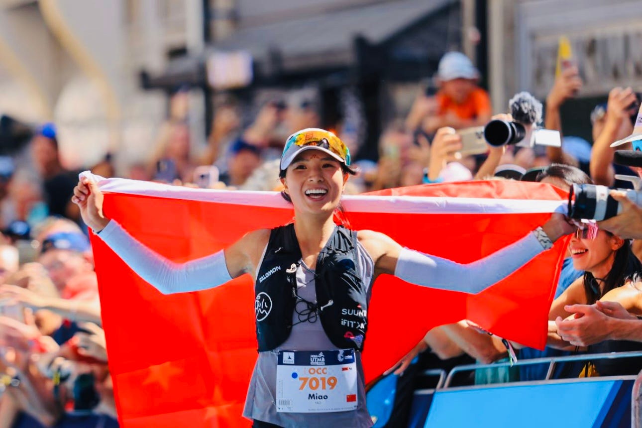 Chinese ultra runner Miao Yao blazes a trail for Asian athletes