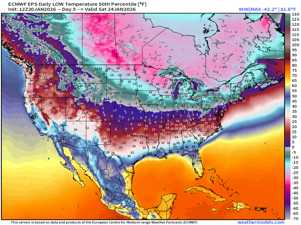 January 20, 2026 Tuesday Ice Storm Forecast