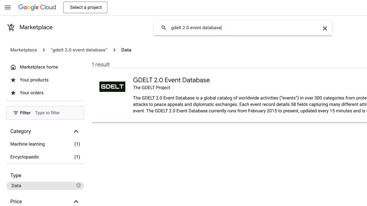 How to Query GDELT's Dataset Using Google BigQuery