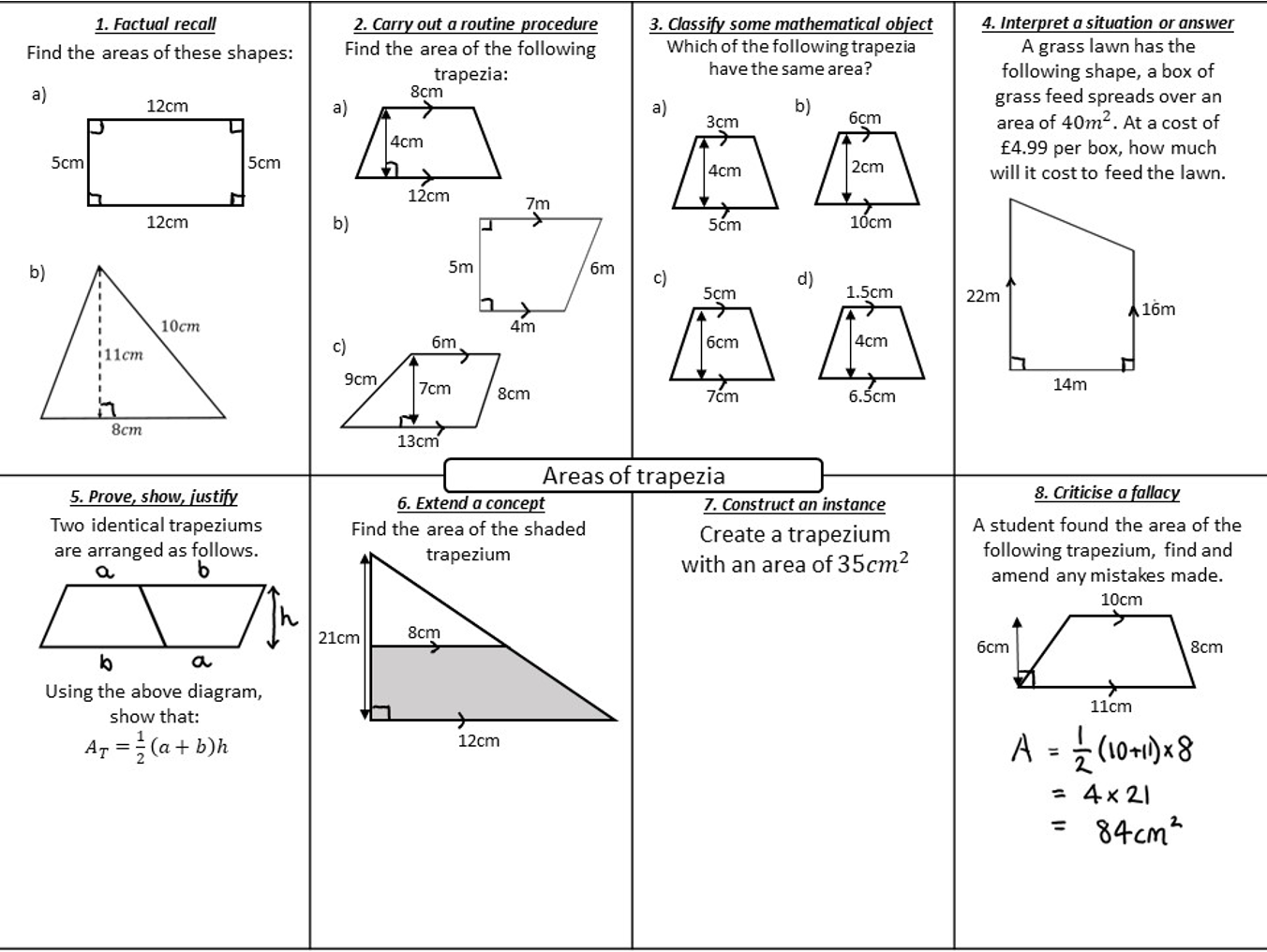 The best maths worksheet ever? - by Craig Barton