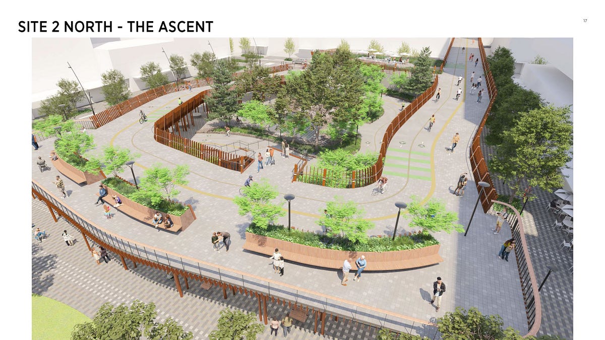 North Park Blocks extension project taking shape