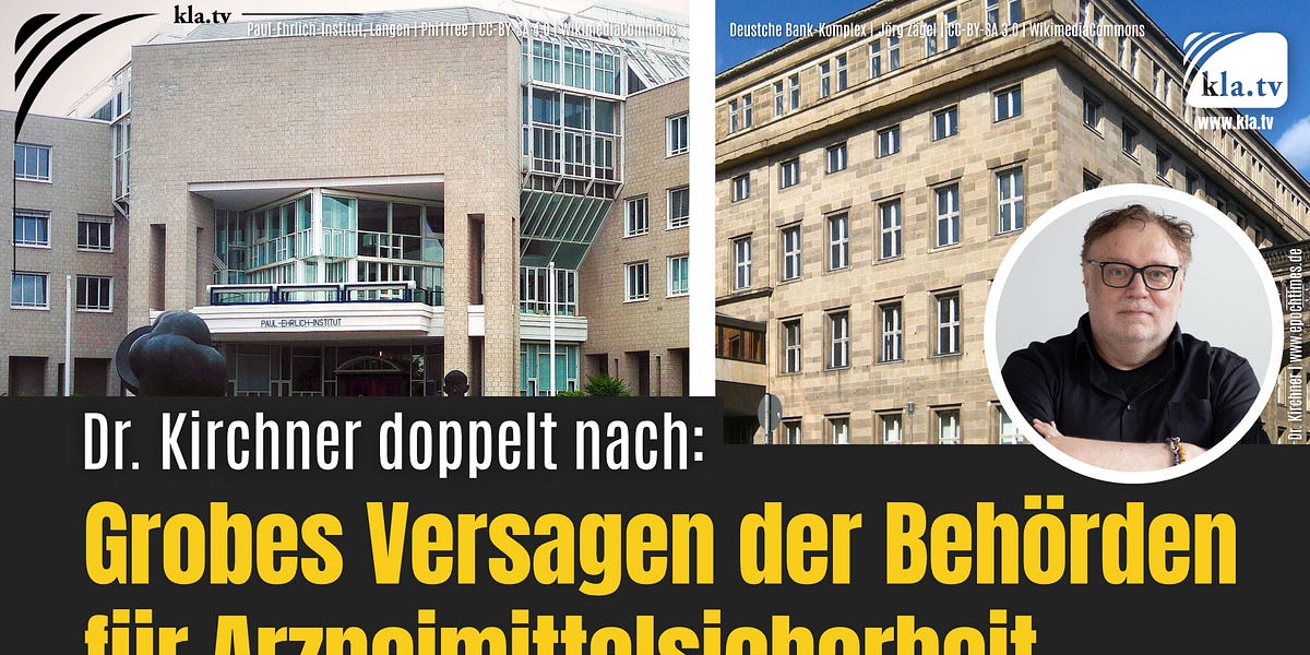 Dr. Kirchner doppelt nach: Grobes Versagen des Bundesministeriums für ...