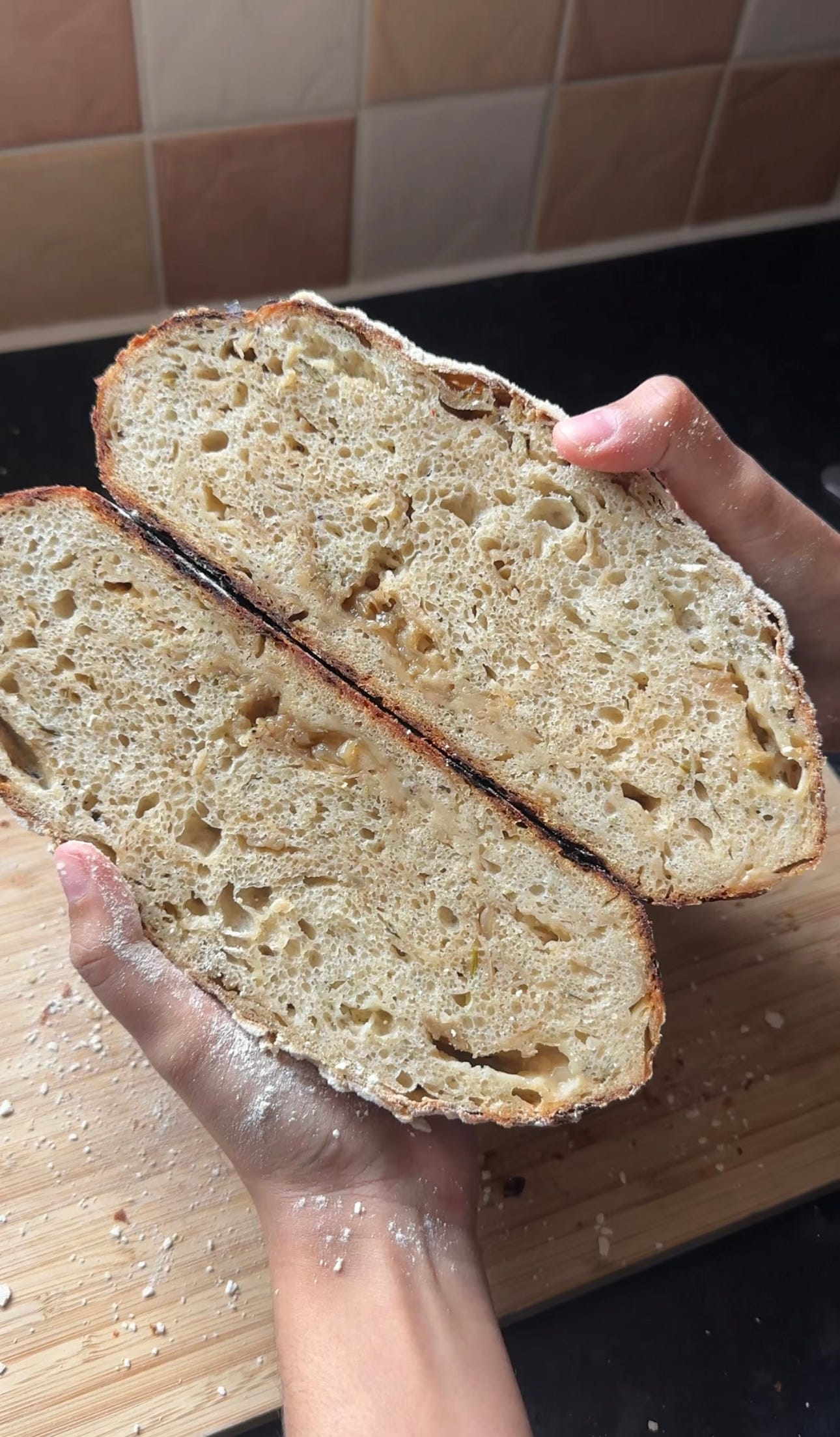 SOTW: French Onion Soup Sourdough - by Laila Mirza