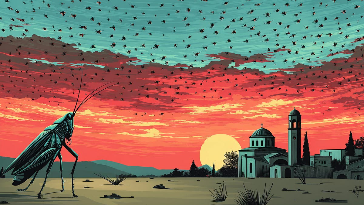 🎓 How Locusts Cause Famines and Shaped the Middle East